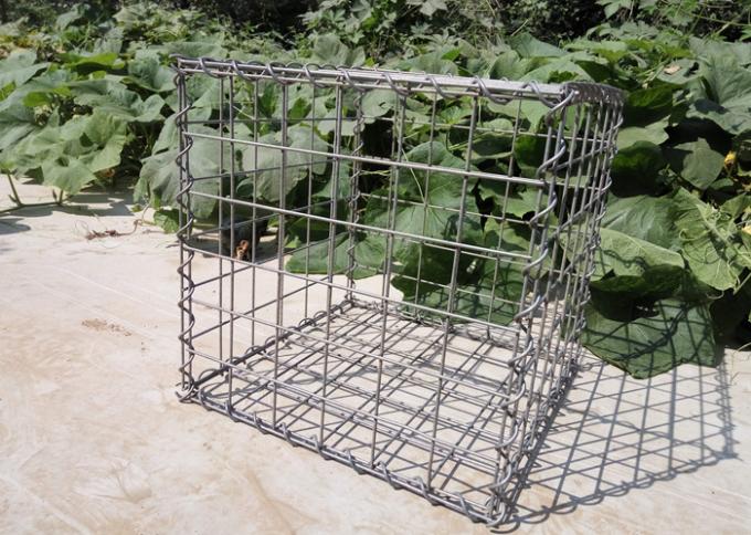 Galvanized Welded Wire Mesh Gabions High Strength Long Service Life