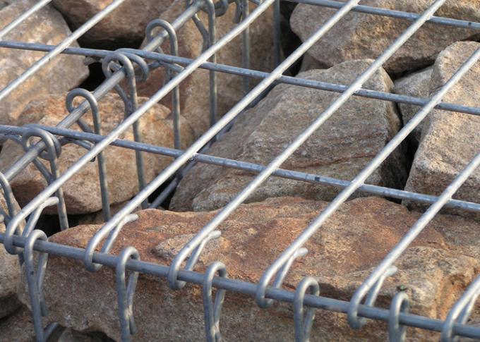 Erosion Protection Gabion Wire Mesh Panels , Wire Cages For Rock ...