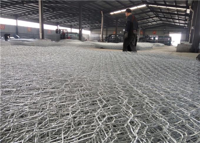 Lightweight Rockfall Protection Netting / PVC Coated Gabion Wall Mesh