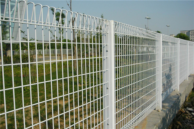 Welded Polyvinyl Chloride BRC Roll Top Fencing 50×100