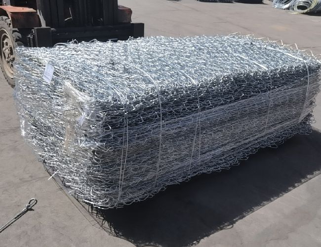 Soil Reinforcement Units 3x1x0.5m Pvc Gabion Baskets For Retaining ...