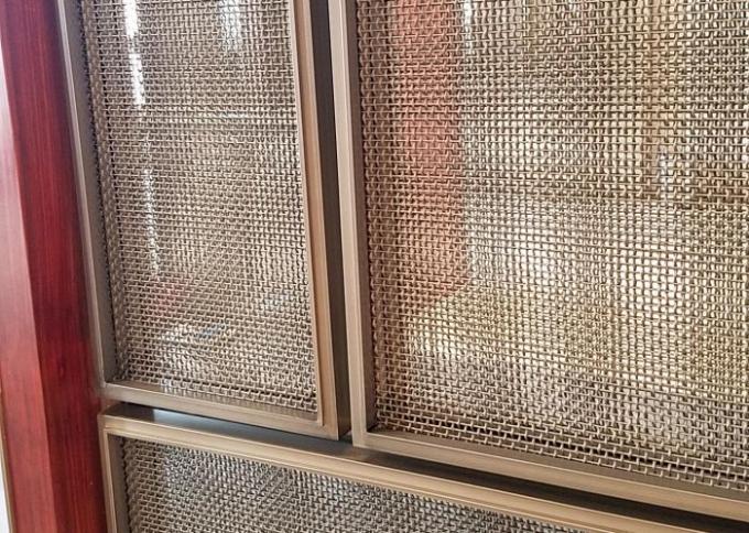 Shopping Center Gym Decorative Wire Mesh Ss304 Screen Divider