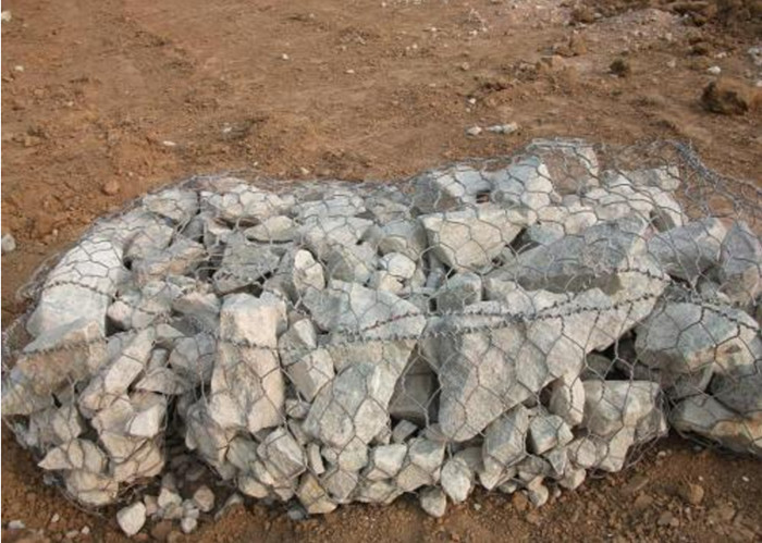PVC Coated Gabion Cages for Flood Defense & Erosion Control